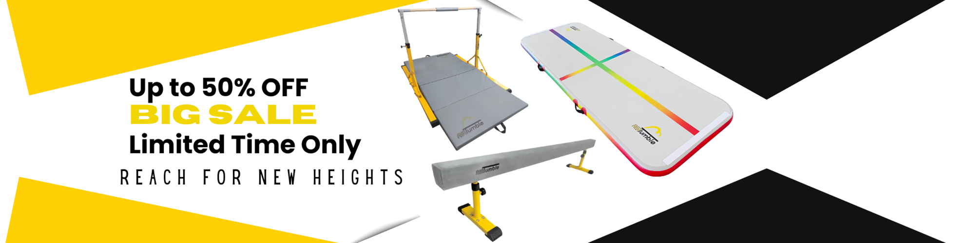 Air Tumble™ Air Tracks Gymnastics Mat | Air Track Mat Gymnastics